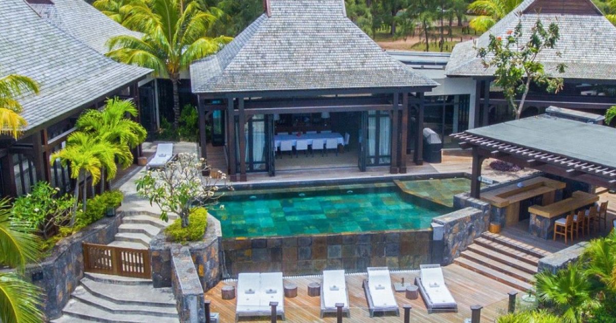 Grand Beachfront Villa at JW Marriott Mauritius | Mahlatini Luxury…